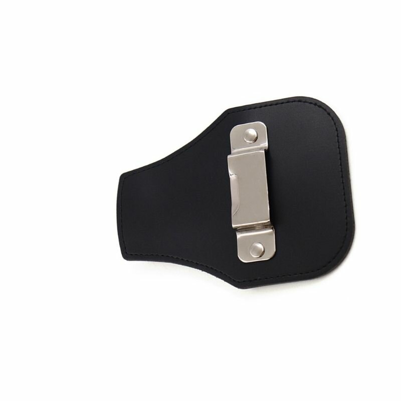 Держатель рулетки для ремня, кожаный чехол рулетки-черный