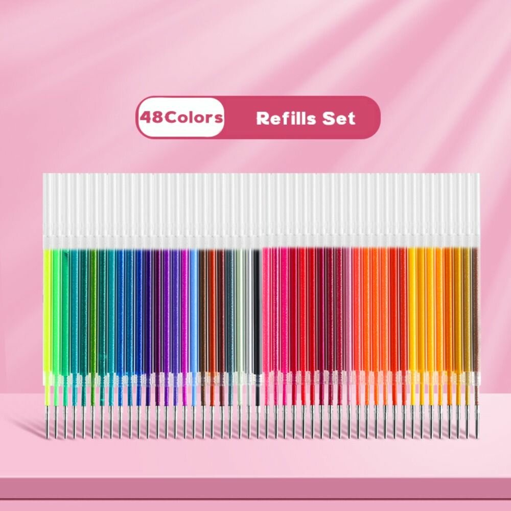 8/12/24/36/48/60 цветов Блестящая ручка маркеры