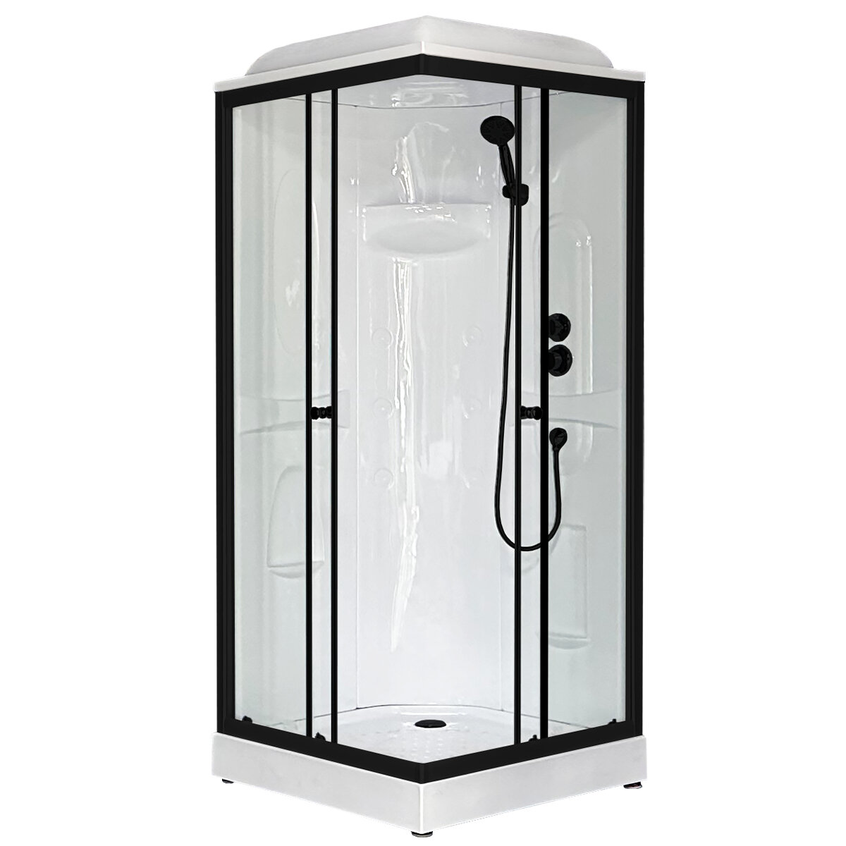 Душевая кабина Royal Bath HP 90х90 RB90HP1-T-BL