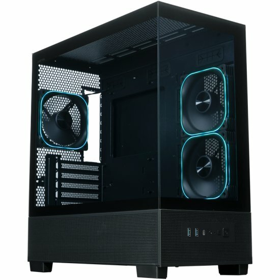 Корпус Xastra Q500M 3ARGB-FG-C10-UC, черный