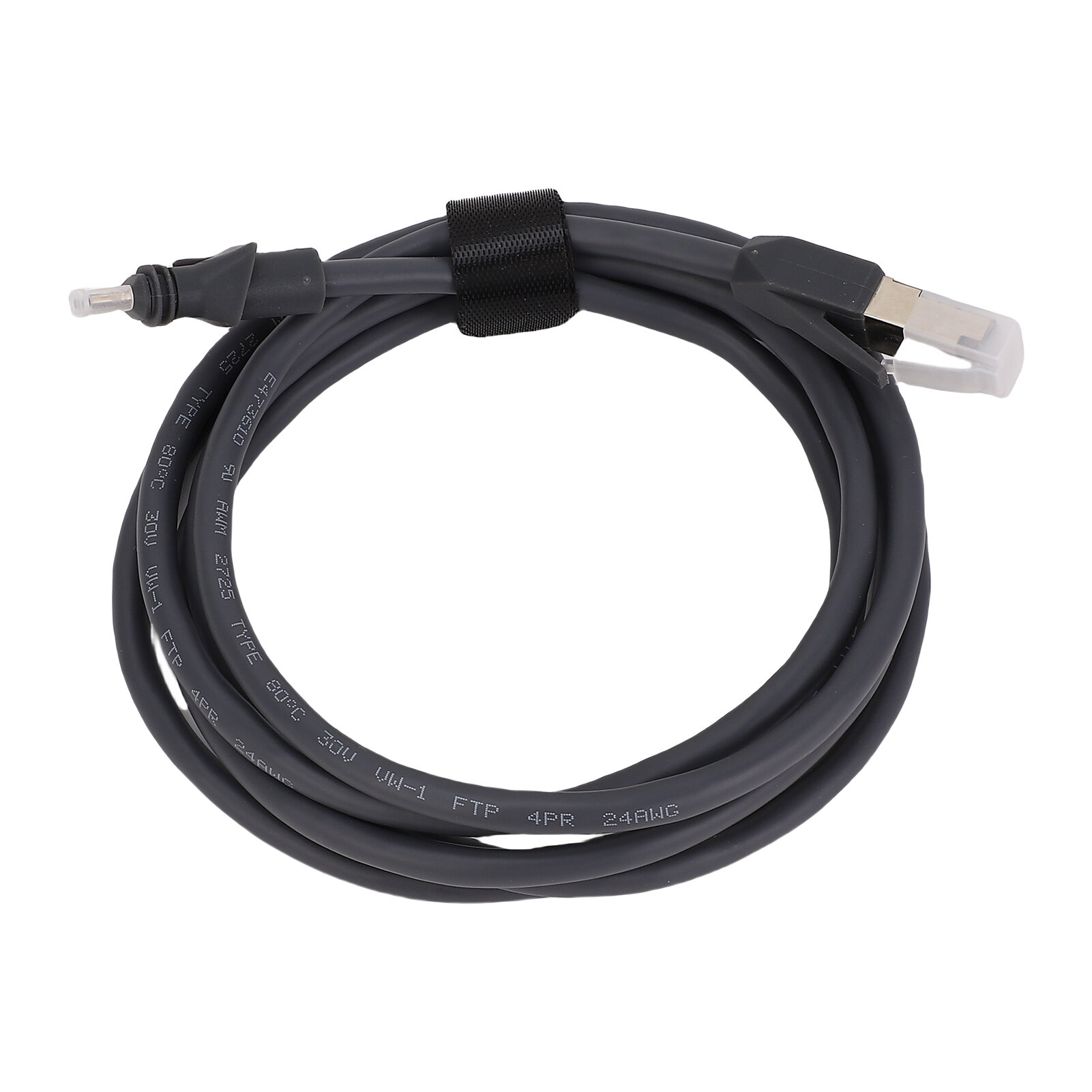 Ethernet-кабель Dish, подходящий для плоских высокопроизводительных систем, 2 м (6,6 фута), 26AWG, 1200 Мбит/с, водонепроницаемый, стандартный разъем RJ45.