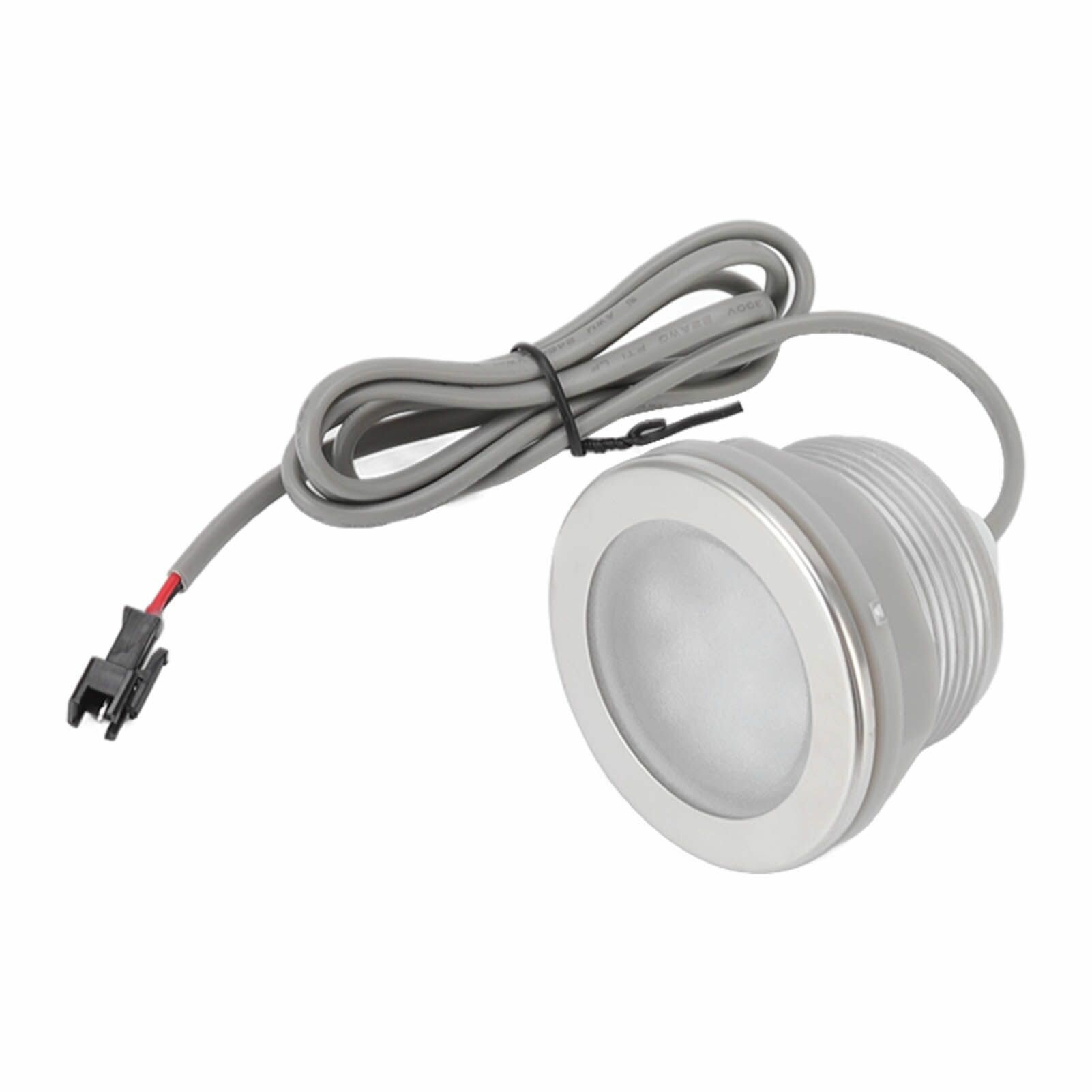 Подводный светодиодный светильник для ванны из нержавеющей стали. Подводное освещение для бассейна. Цветная матовая поверхность для ванн и прудов с рыбками.