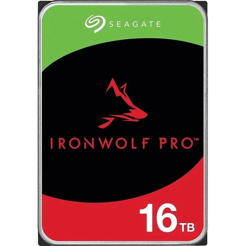 Жесткий диск Seagate IronWolf Pro 16TB 3.5 7200rpm, 256MB(ST16000NT001)