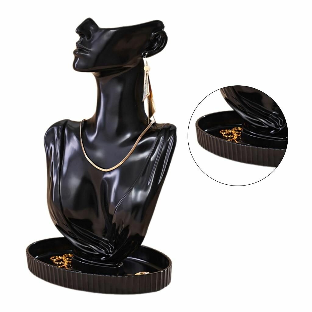 Манекен для демонстрации украшений, Черный