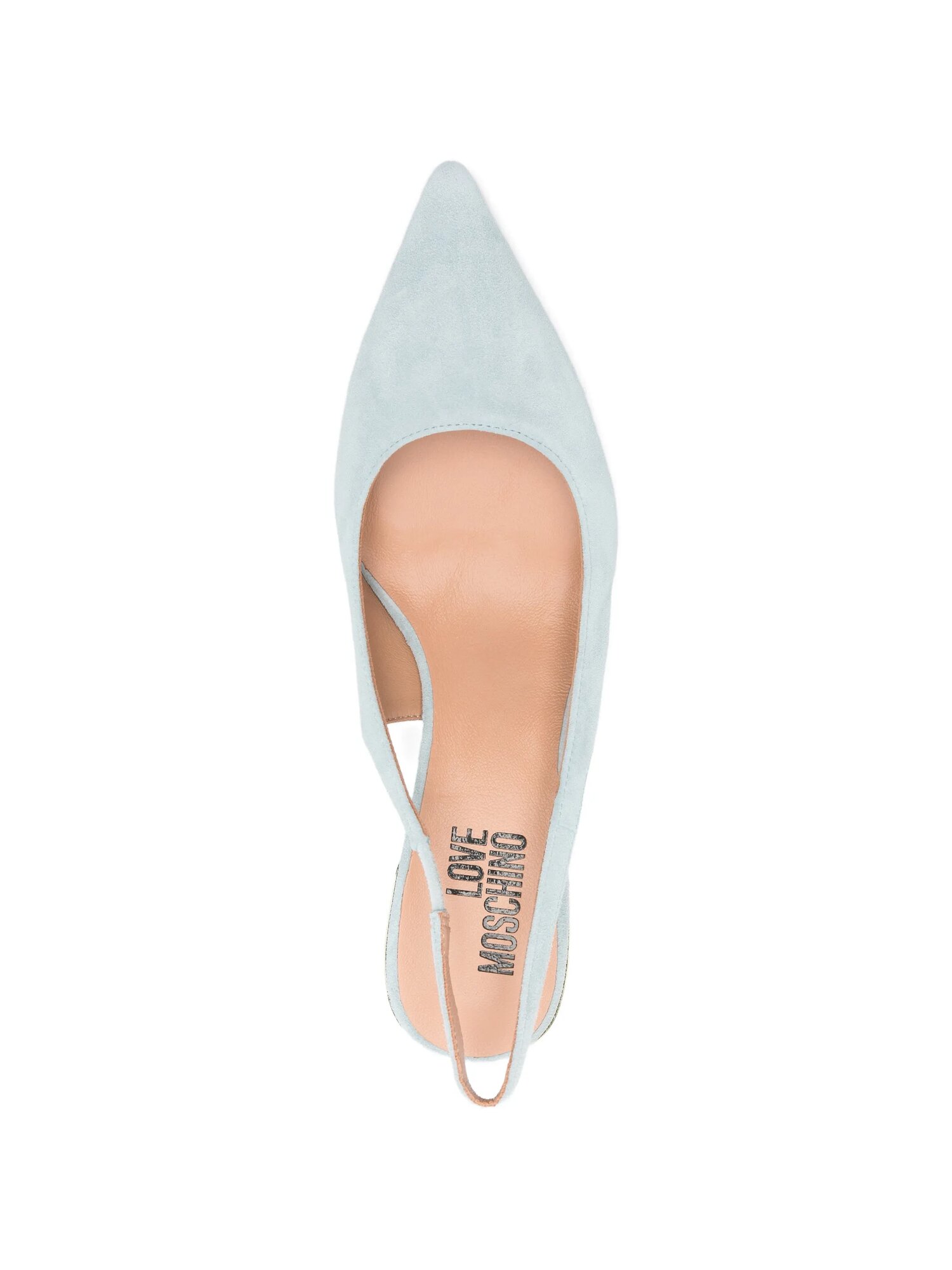 Туфли LOVE MOSCHINO Slingback leather pumps, размер 41 — фото 1