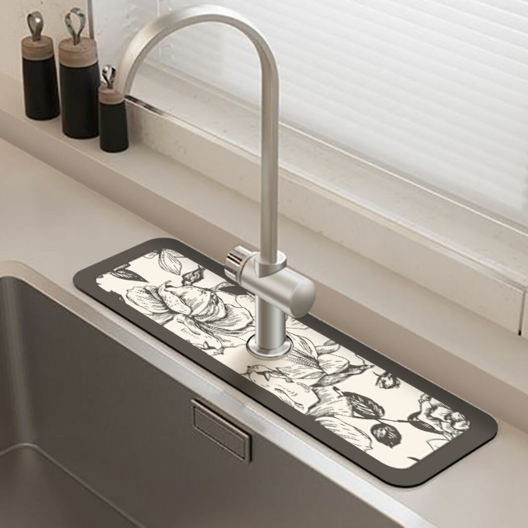 Коврик впитывающий под смеситель