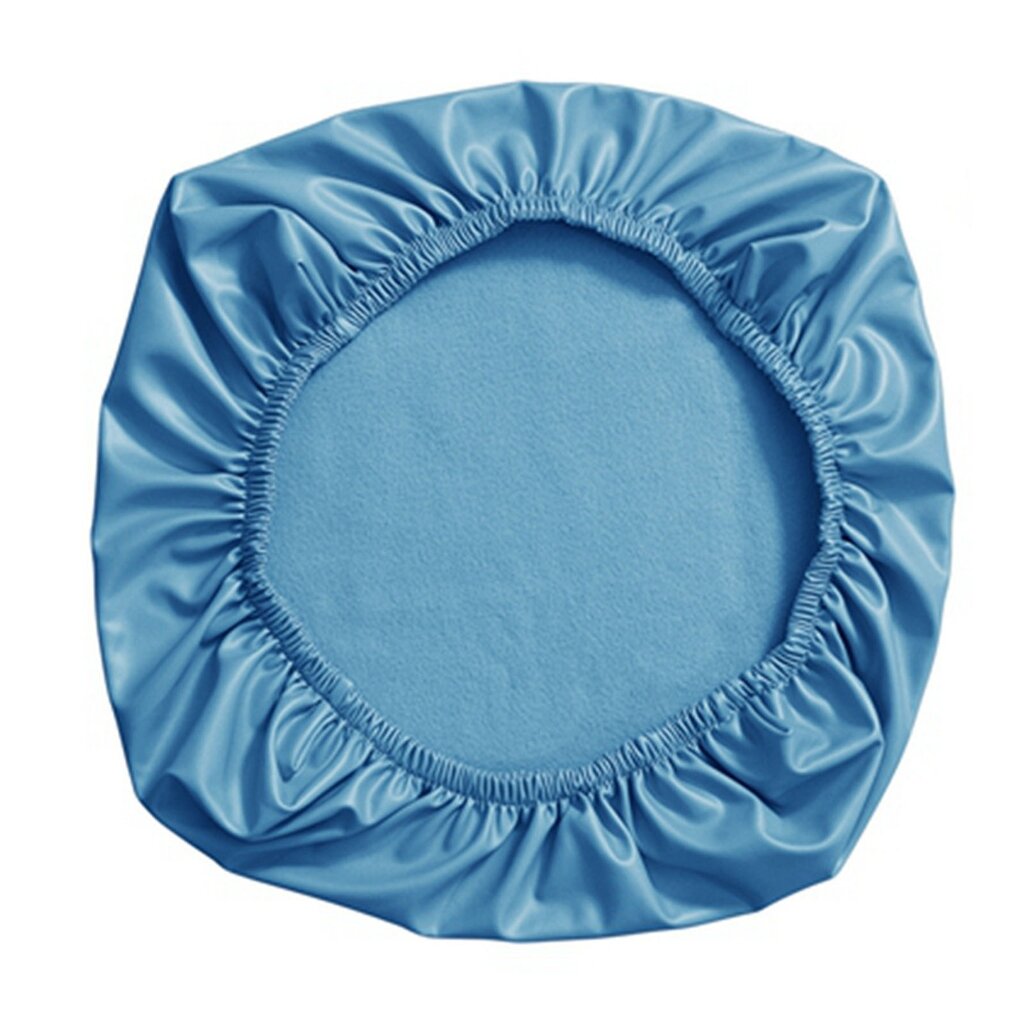 Водонепроницаемый эластичный чехол для подушки из искусственной кожи для лица офисного кресла-West Lake blue Grey