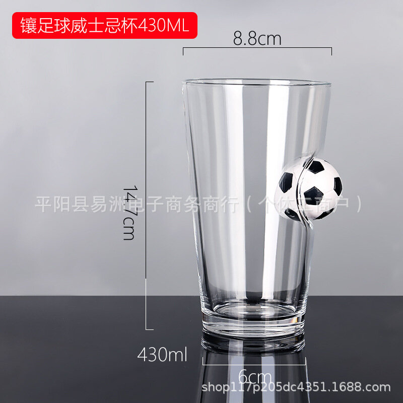 Кубок для гольфа, виски, прозрачный утолщенный термостойкий стеклянный кубок