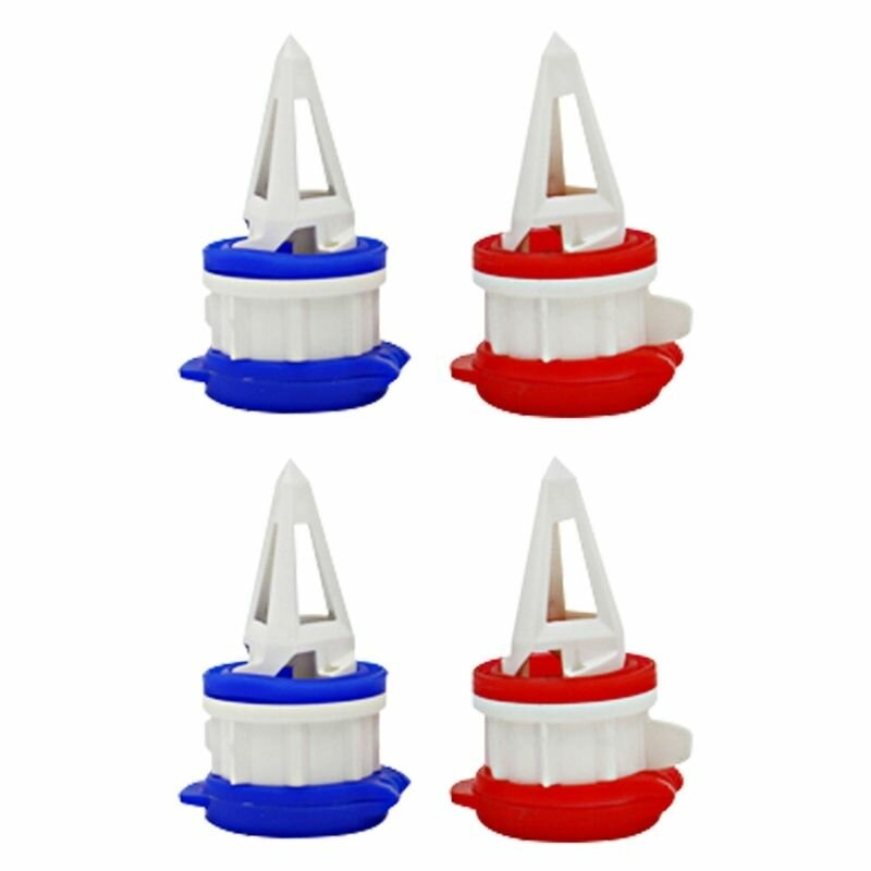 2 комплекта креативных дефлекторов для напитков в коробках с крышкой, защищающей от разлива