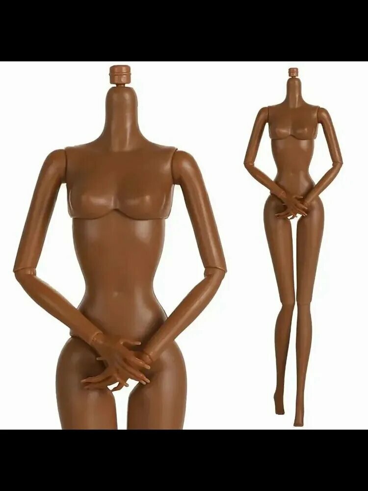 Светло-розовое подвижное тело куклы 1/6 12 суставов FR