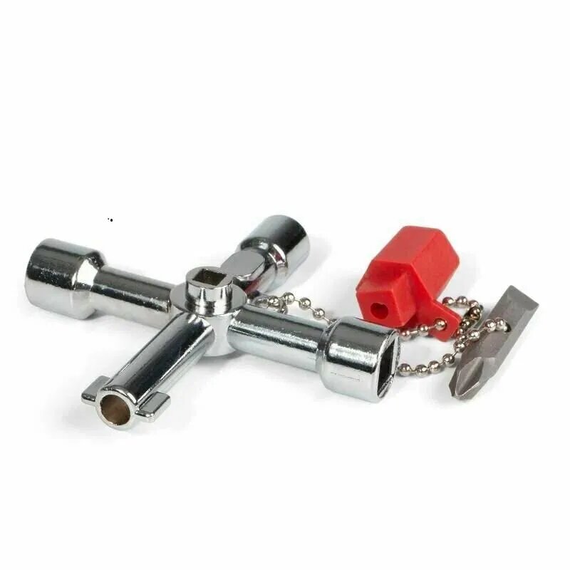 Ключ трехгранный, четырехгранный , круглый для электрошкафов, ключ от электрощитка