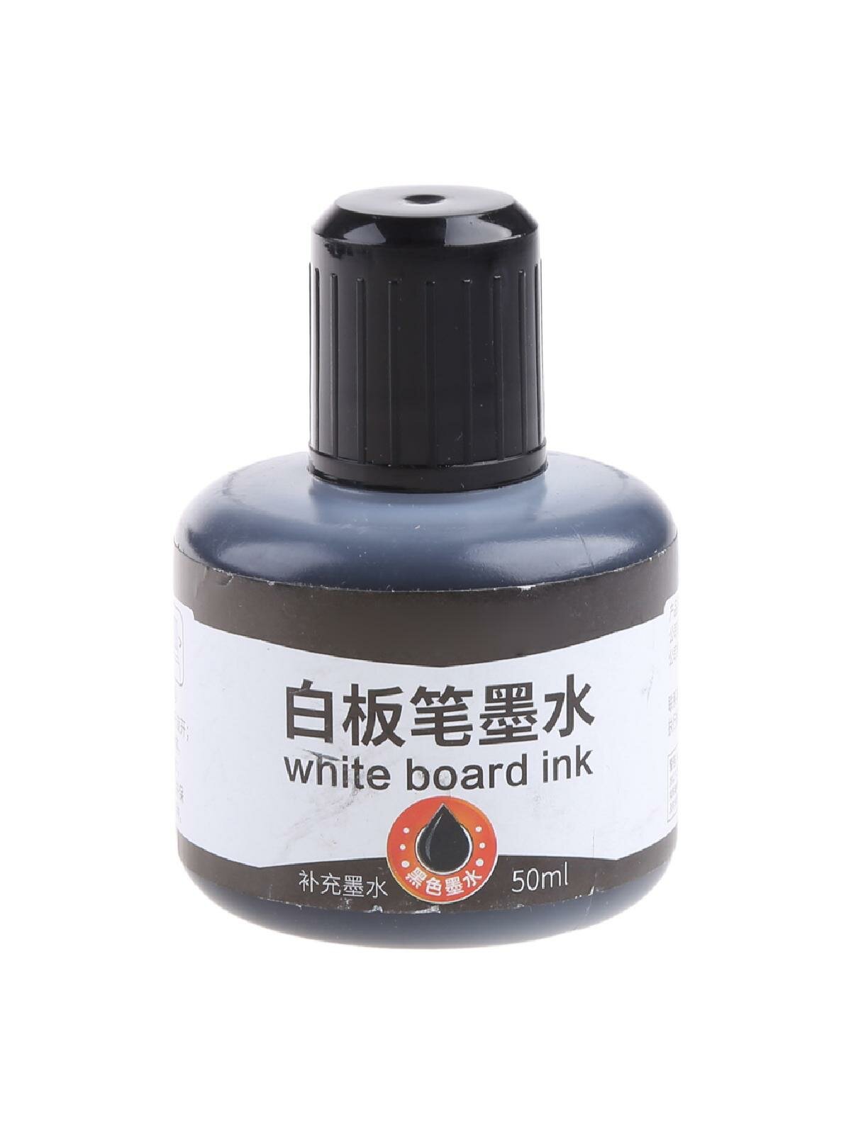 1 Флакон 50 мл Чернила для заправки чернил Маркер для белой доски Черный Красный Синий 3 цвета Школьные канцелярские принадлежности