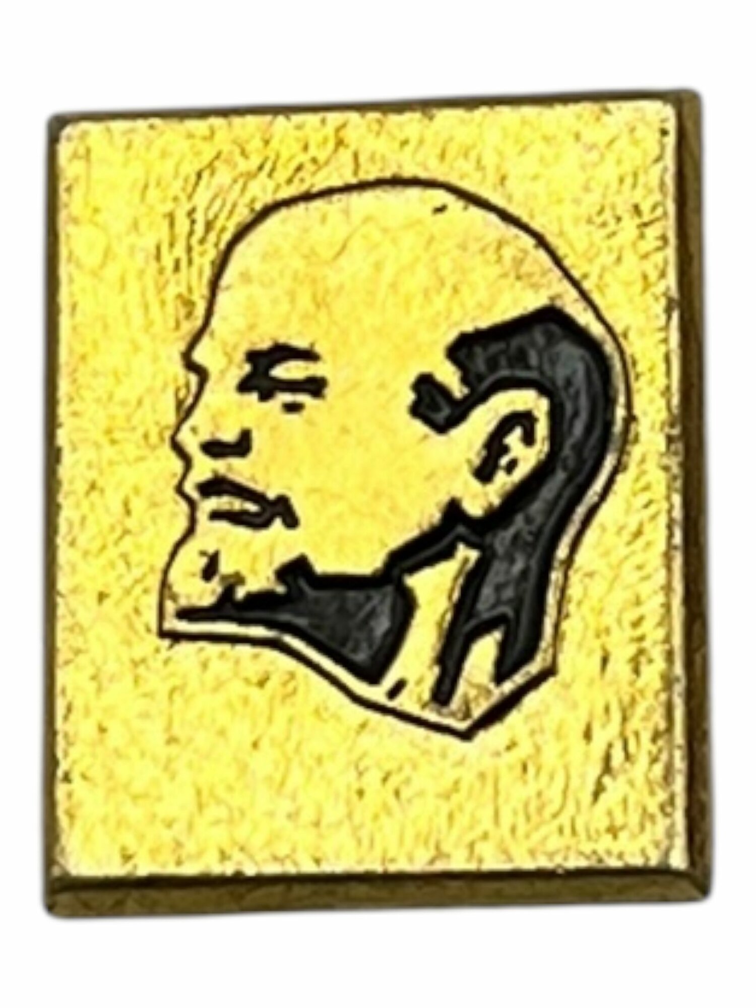 Советский винтажный значок, В. И. Ленин, сделано в СССР