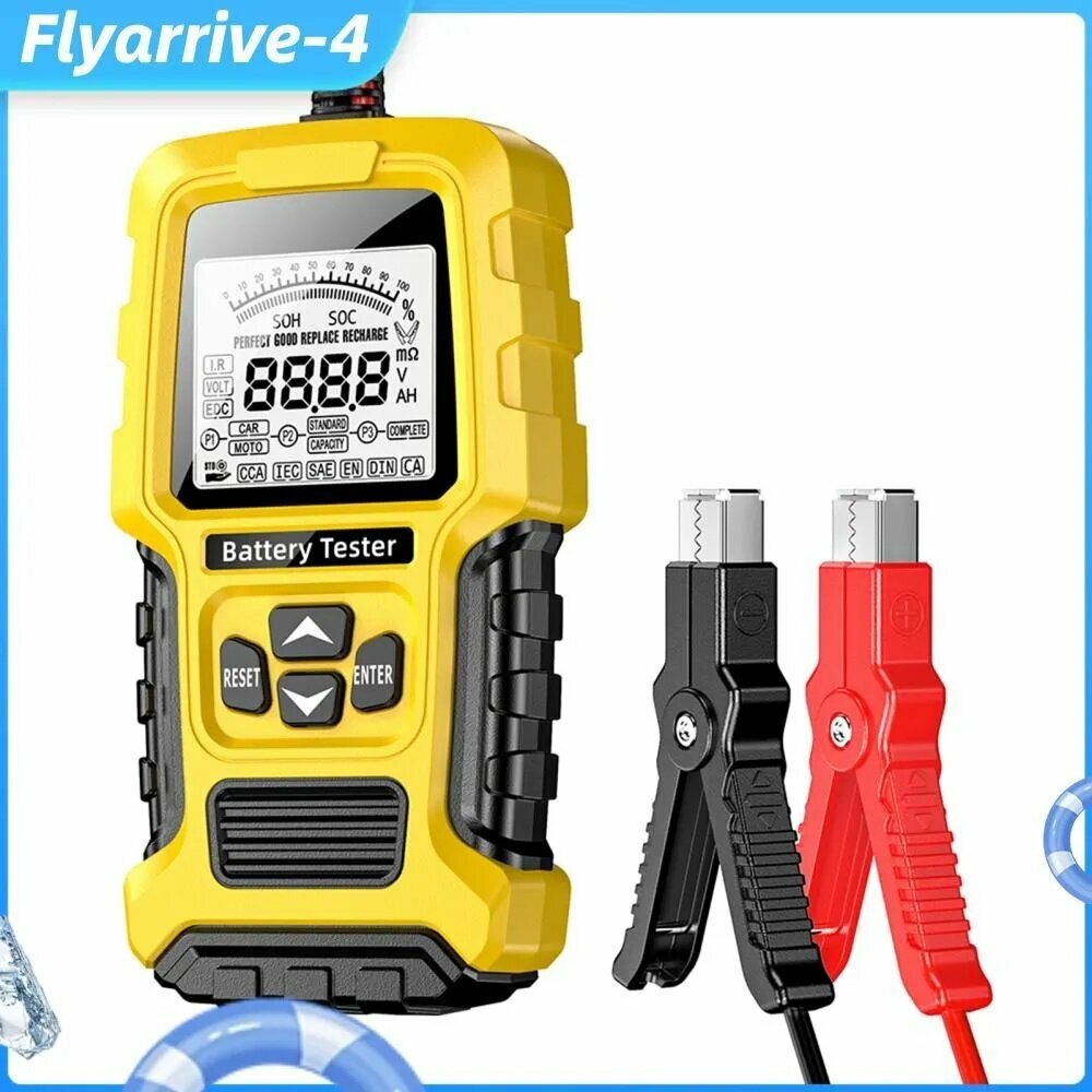 Foxsur 12V 24 В тестер батареи автомобилей