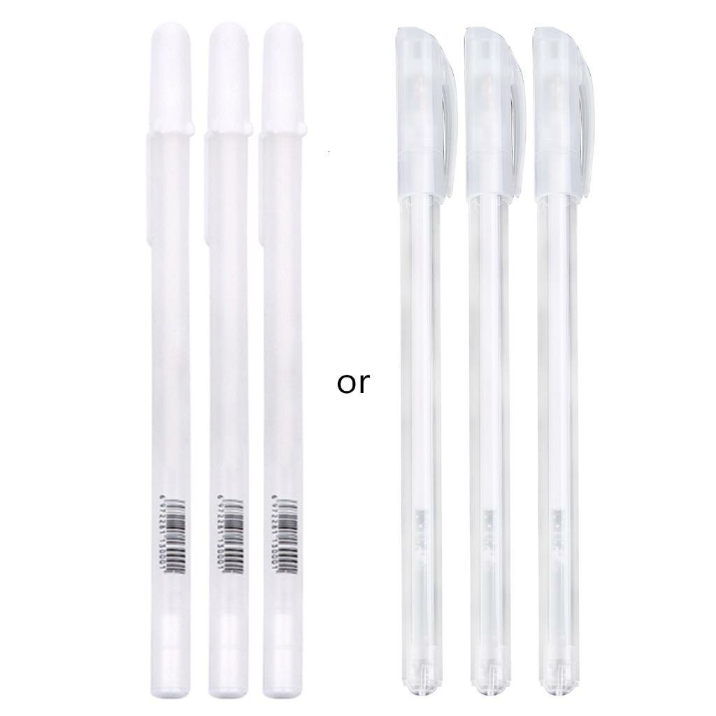 Белые гелевые ручки для рисования, Белый