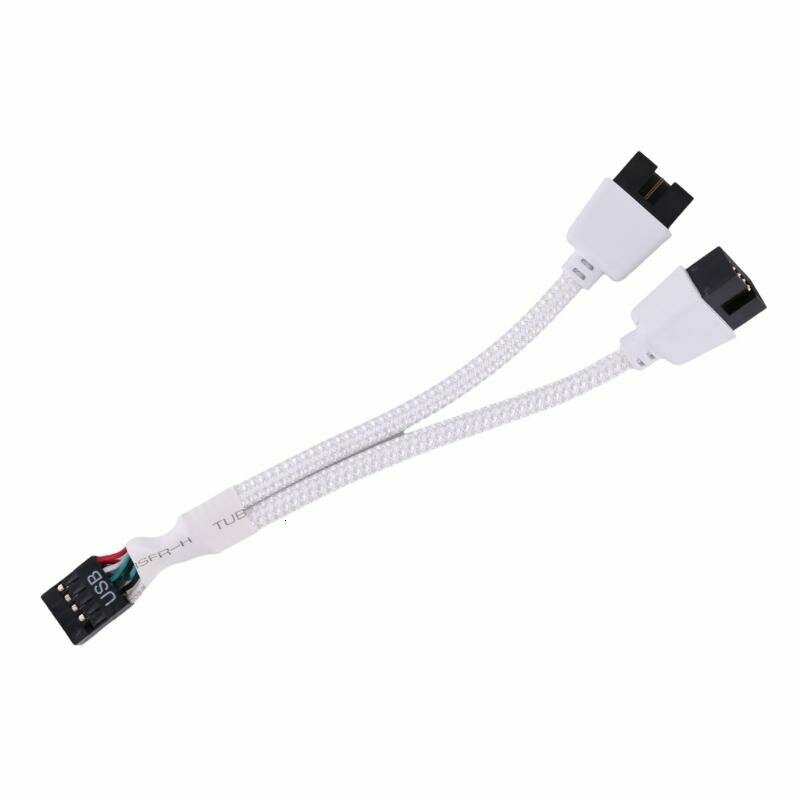 USB 2.0 кабель 9-pin — 2×9-pin
