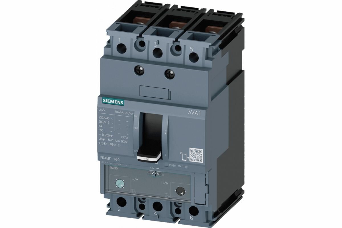 Автоматический выключатель Siemens 3VA1150-4EF32-0AA0