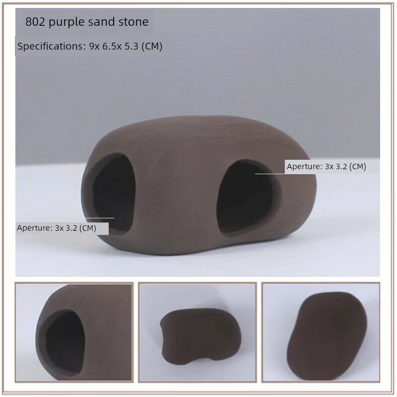 Каменное укрытие для креветок в аквариуме, биотоп для размножения рыб в маленьких аквариумах