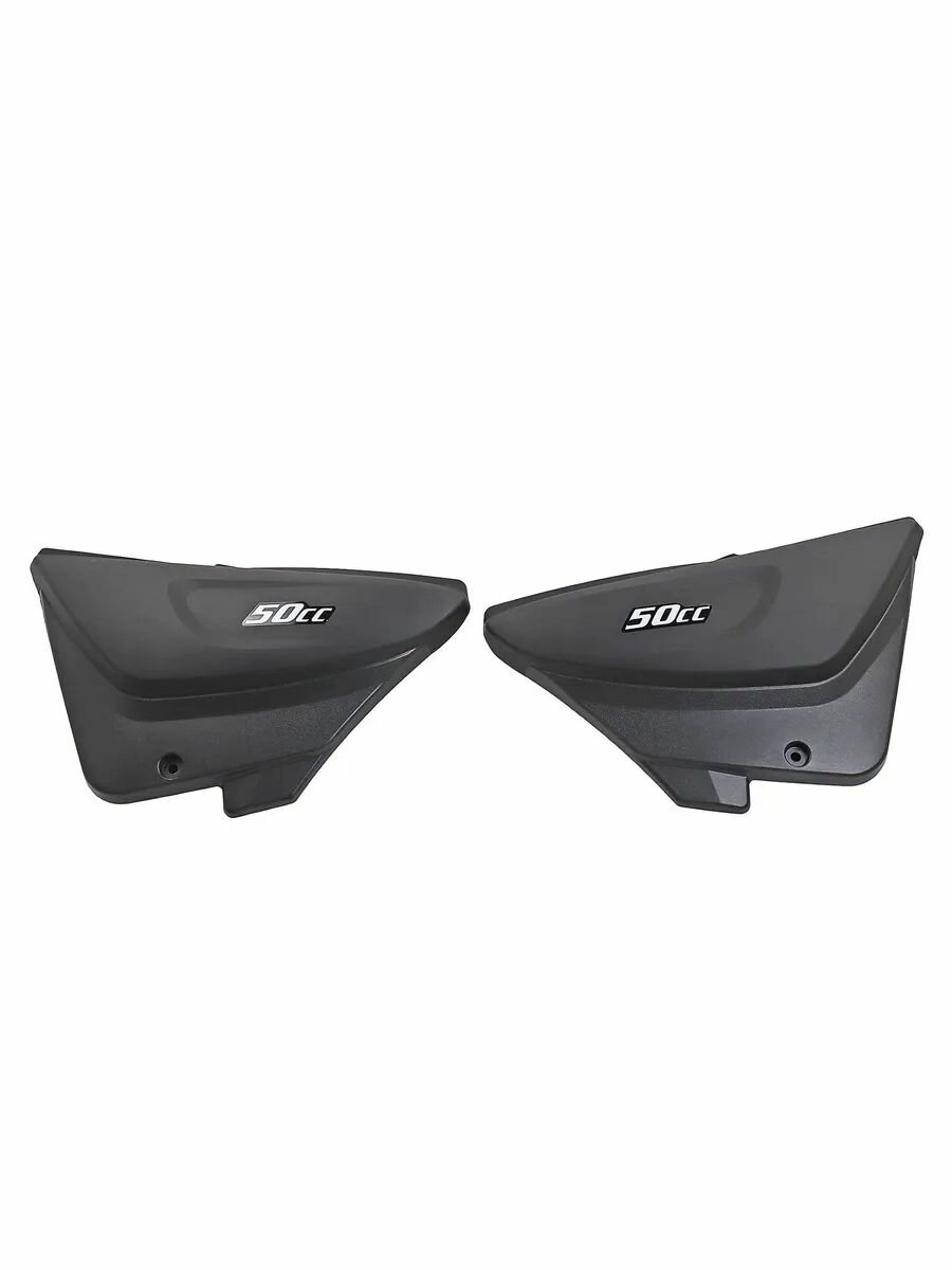 Облицовка боковая (крышка бардачка) Alpha "Пегас" рестайлинг черная матовая (пара)