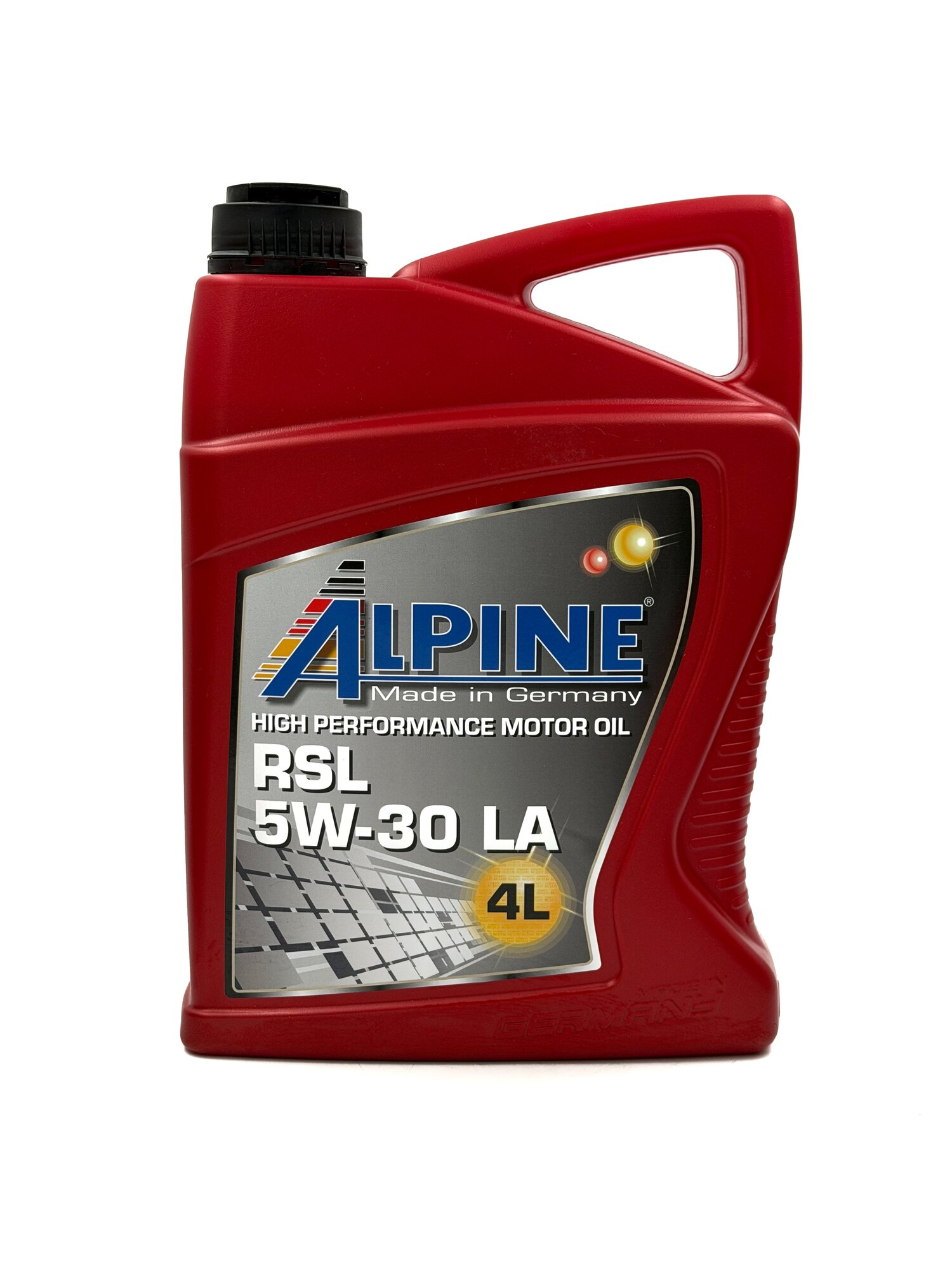 Масло моторное Alpine RSL 5W-30 LA, 4 литра, синтнтическое, для авто