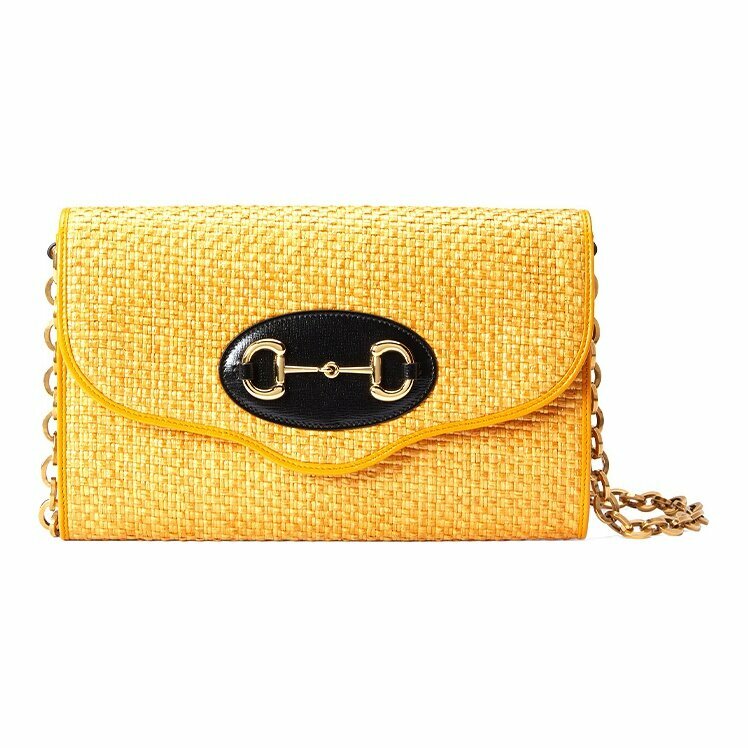Сумка GUCCI, Желтый — фото 1
