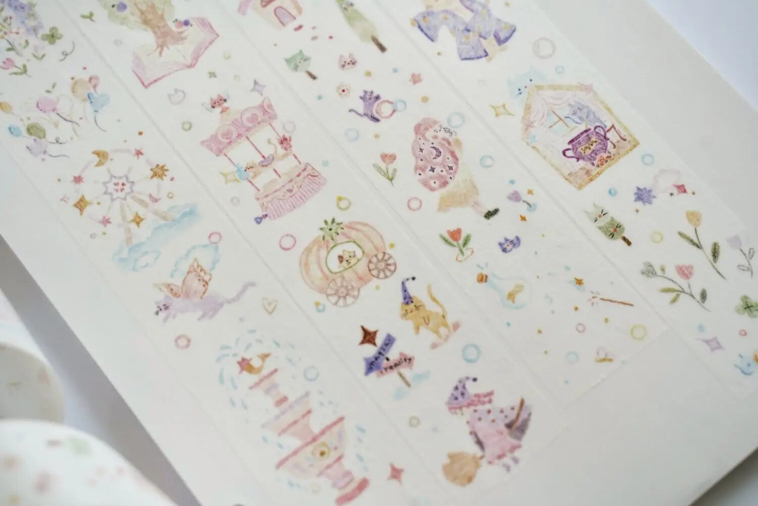 Wollme Washi Tape, сказочный дом