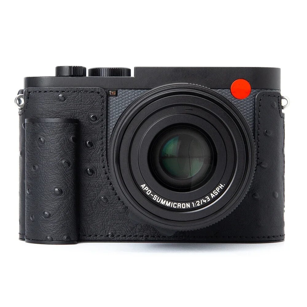Leica Q3 кожаный чехол, черный, Case 07