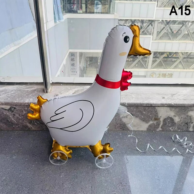 Ходячий шар-слон из фольги A15