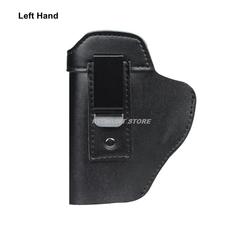 Кожаная кобура для скрытого ношения Left Black QT-129