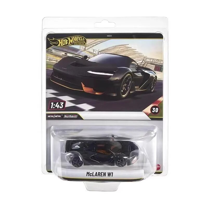 Hot Wheels McLaren W1, 1:43, черный