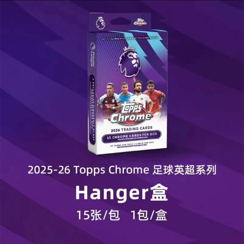 Коллекционные карточки Topps Chrome Premier League 2026 D-1BOX