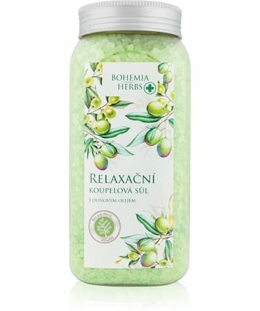 Соль для ванны bohemia gifts & cosmetics bohemia herbs olive oil, 900 г