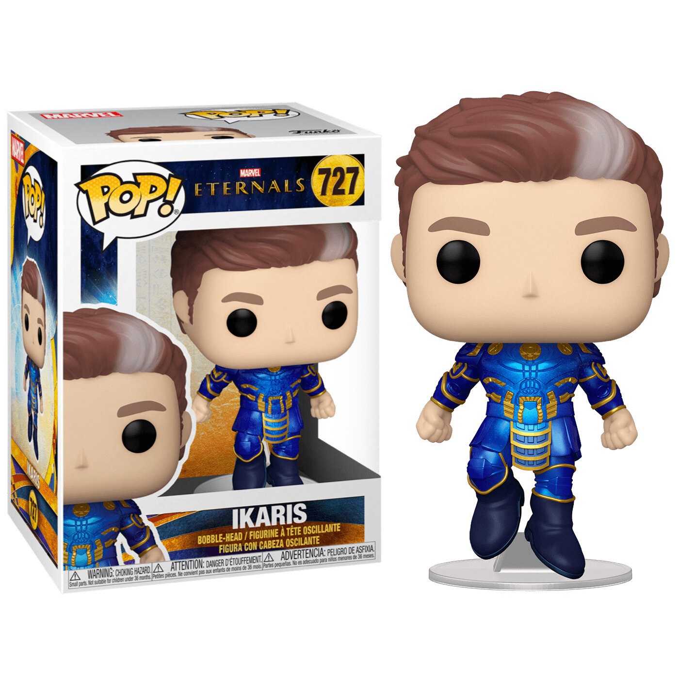 Фигурка Funko POP Ikaris из фильма Eternals Marvel / Икарис из Вечные Марвел, Фанко ПОП