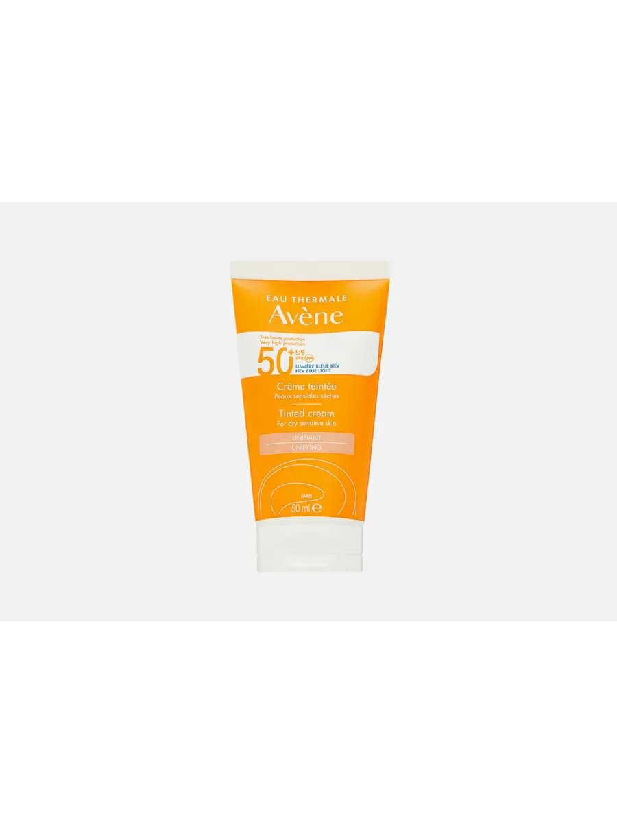 EAU THERMALE AVENE SUN Крем солнцезащитный тонирующий SPF 50+ 50мл Sun