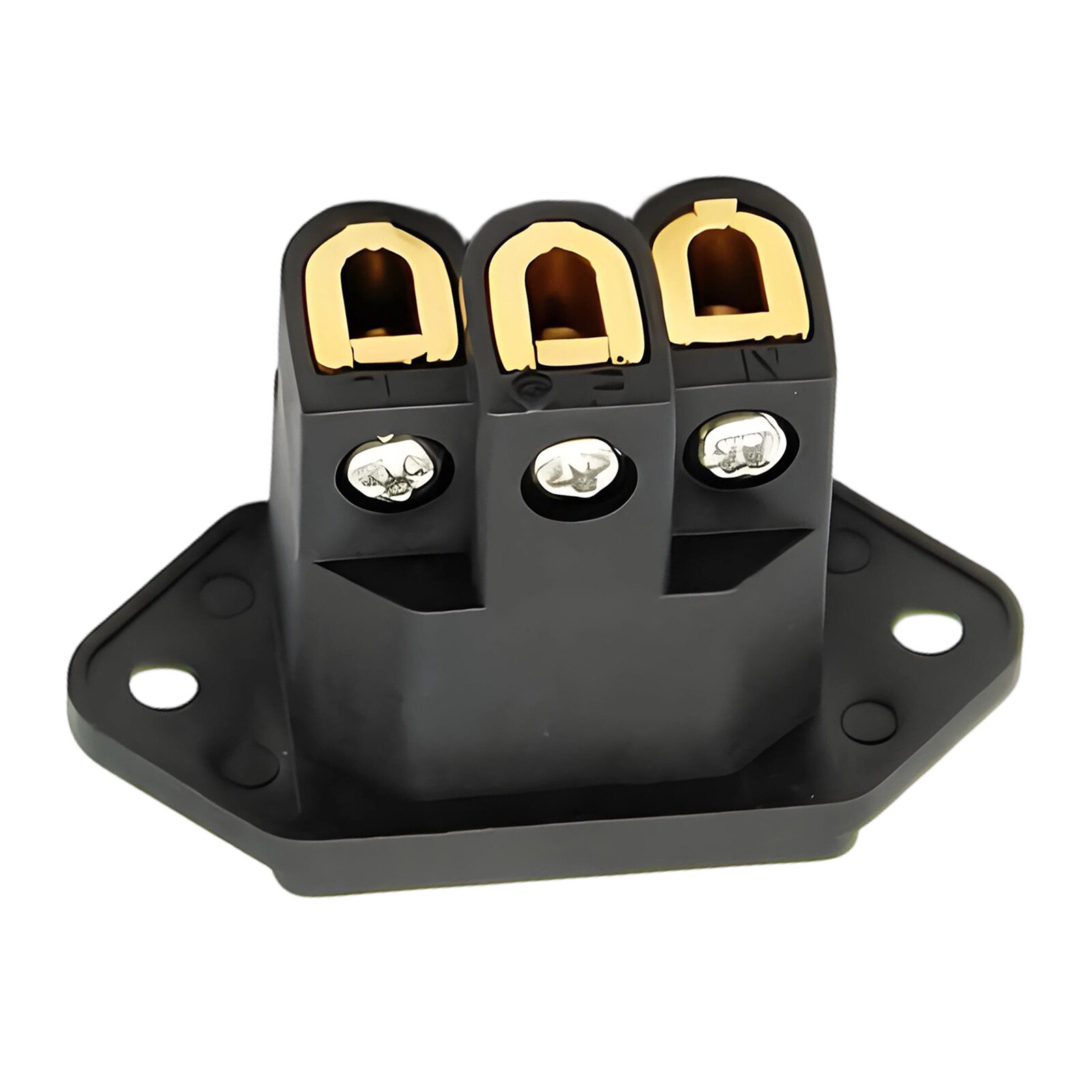 Медные вилки питания IEC 3 Pin, разъемы для усилителей и
