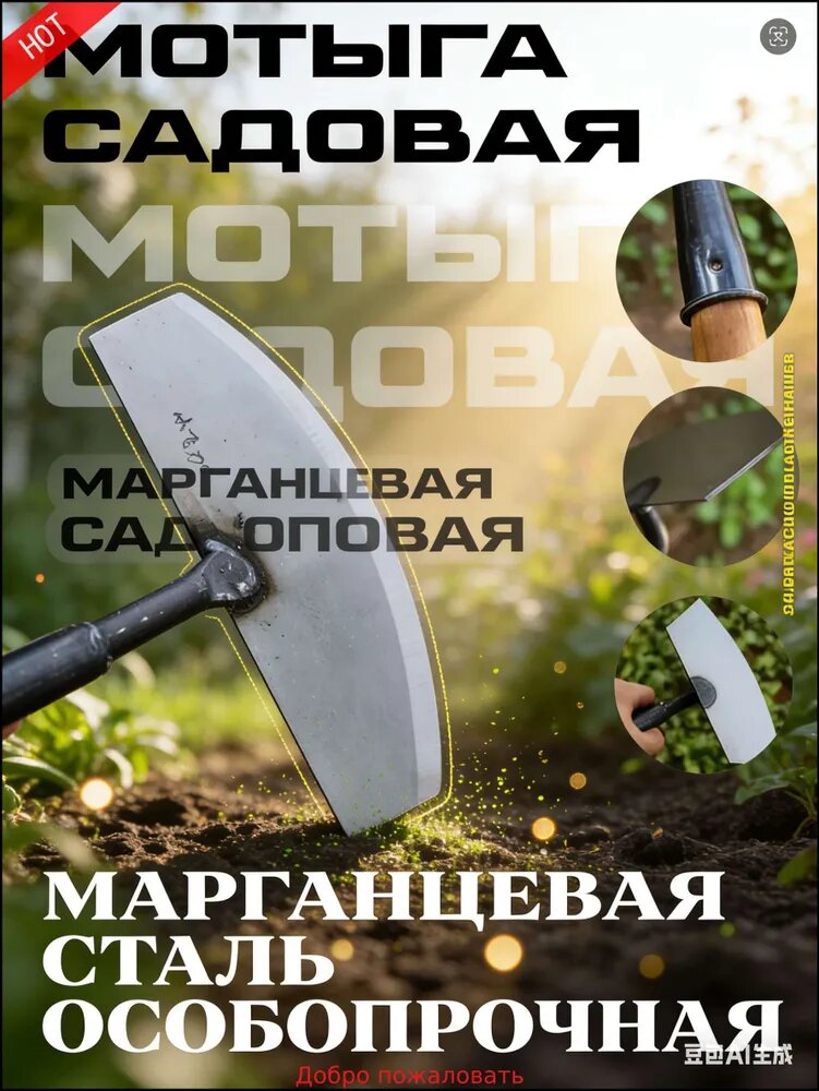 Лопата универсальная 22.5 см