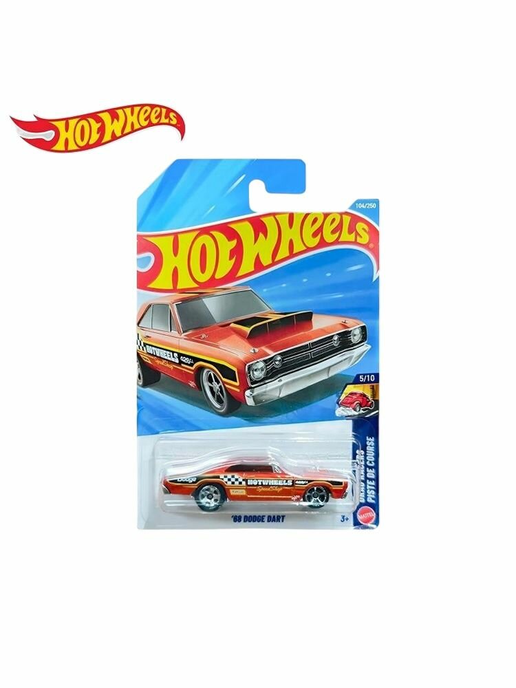 Машинка Mattel Hot Wheels 1:64 Basic Car 2026E C4982 '68 Dodge Dart