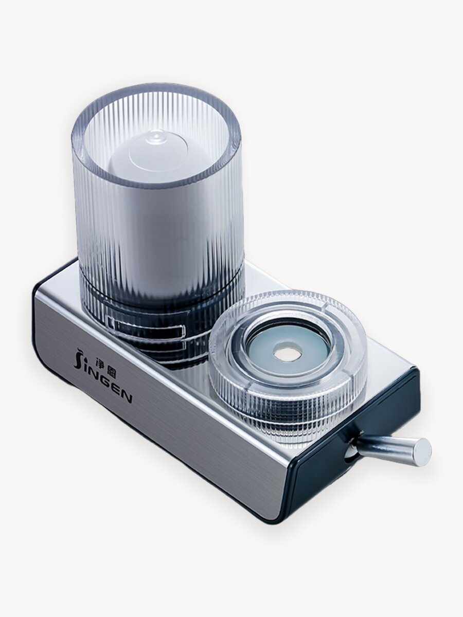 Фильтр для воды на кран , с переключателем и аэратором , проточный и универсальный . Warm Home .