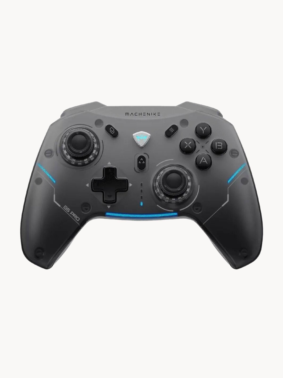 Геймпад Machenike G5 Pro Max беспроводной для ПК Steam Android, 20 кнопок RGB-подсветка, с эффектом Холла, черный