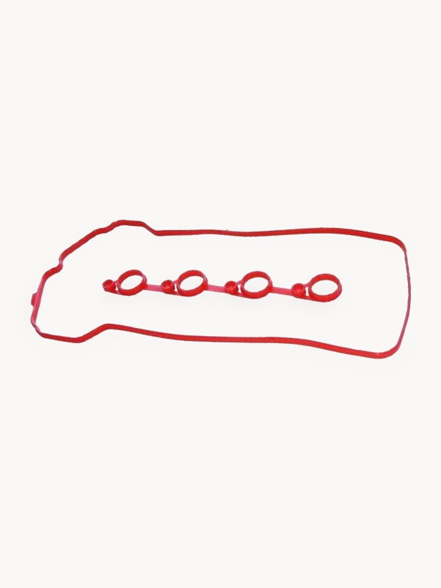 Прокладка клапанной крышки Хендай Солярис 1, Киа Рио 3, Сид JD/ED, (1.4/1.6 G4FA/G4FC), ROSTECO 224412B002 / 224412B000