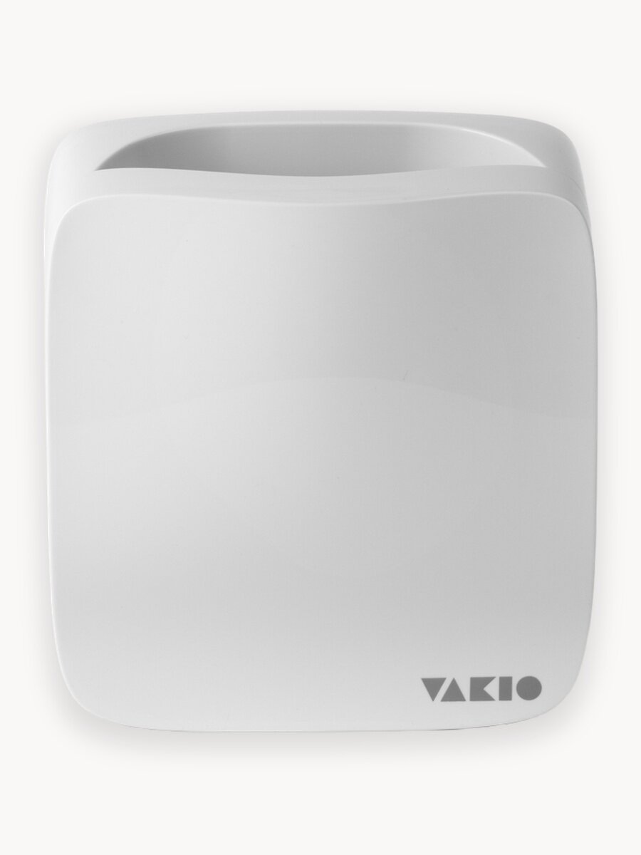 Умный приточный клапан Vakio Kiv Smart, 60 м3/ч, цвет: Белый RAL9016