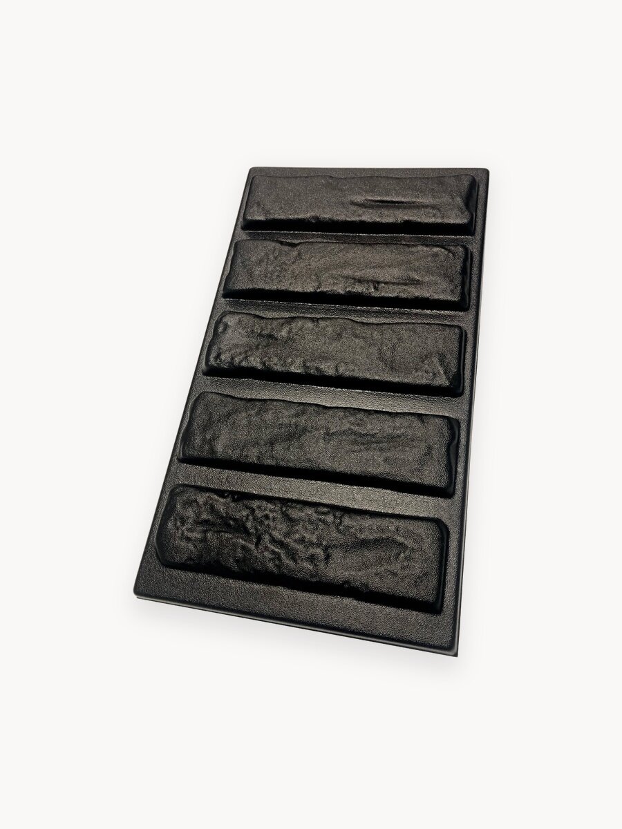 Форма для заливки гипсом и бетоном, для изготовления производства декоративного камня, Альфа 15, BRICK Msk