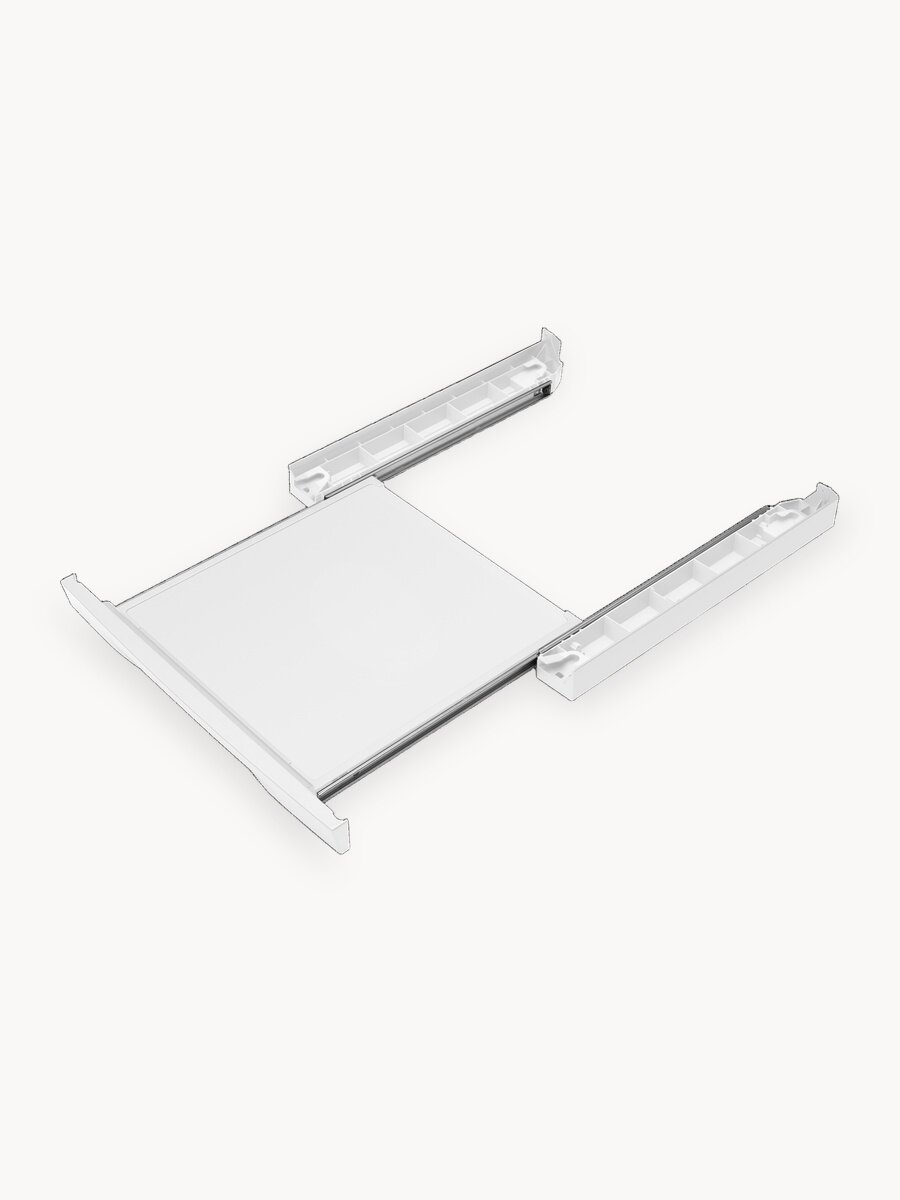 Соединительный элемент Weissgauff WSK 19300, для монтажа в колонну, нержавеющая сталь, белый