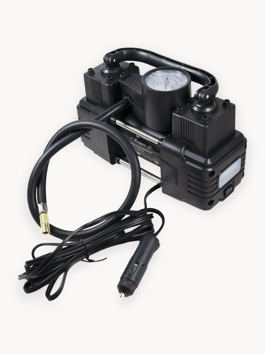 Насос автомобильный БелАК Мистраль БАК.99160, двухпоршневой, 180Вт, 55Л/МИН, черный