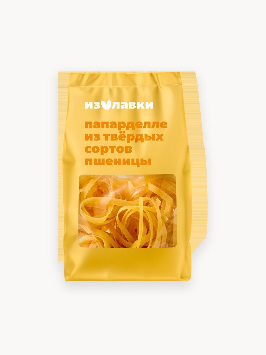 Макароны Из Лавки Папарделле, гнёзда, из твердых сортов пшеницы, 400 г