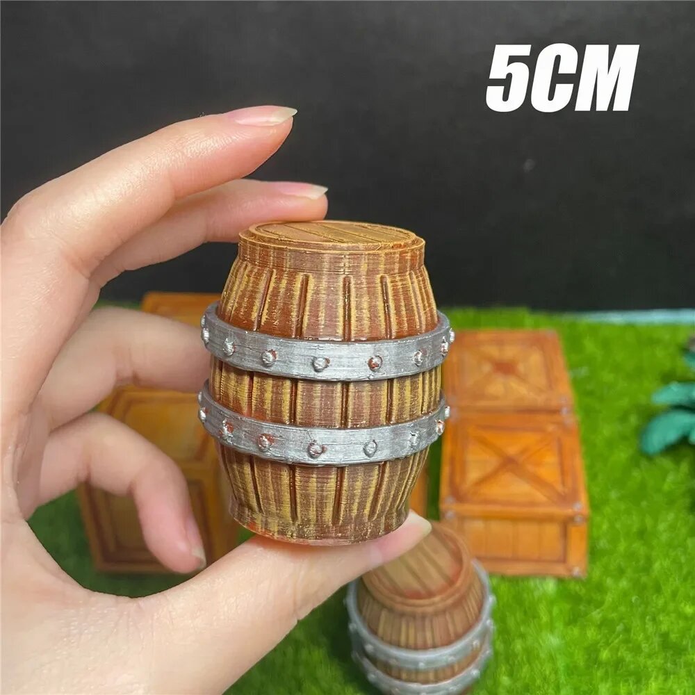 Миниатюрный бочонок 5cm, 3D печать