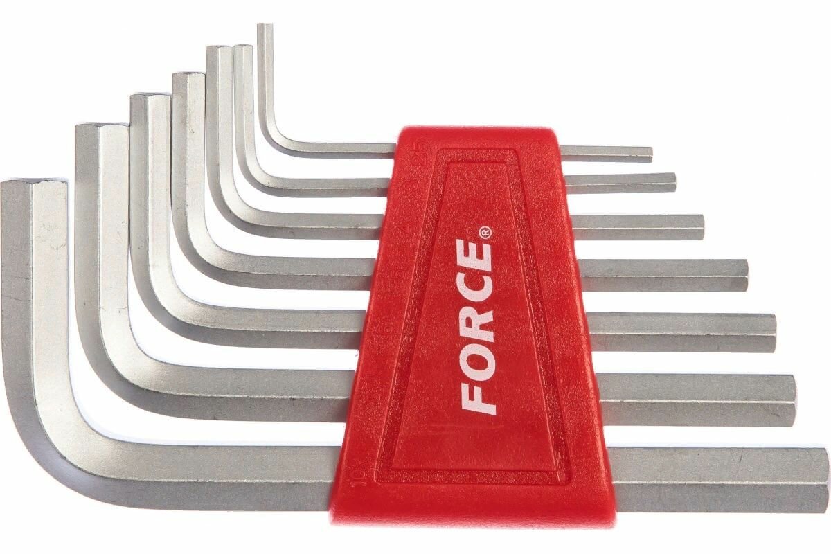 Набор Г-образных шестигранных ключей FORCE 7 предметов 5072