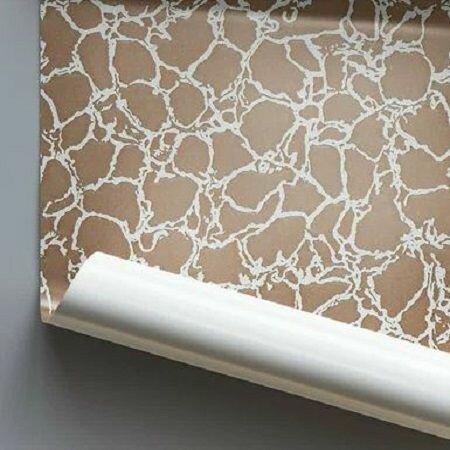 Пленка самоклейка 45смх 8м D&B мрамор "Золото" 3801