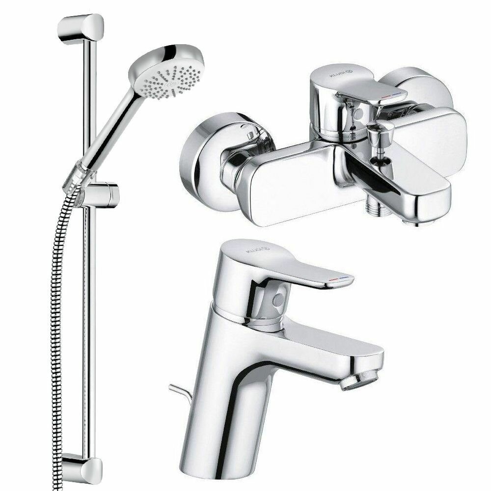 Душевая набор для ванны со смесителями Kludi Pure&Easy 376850565