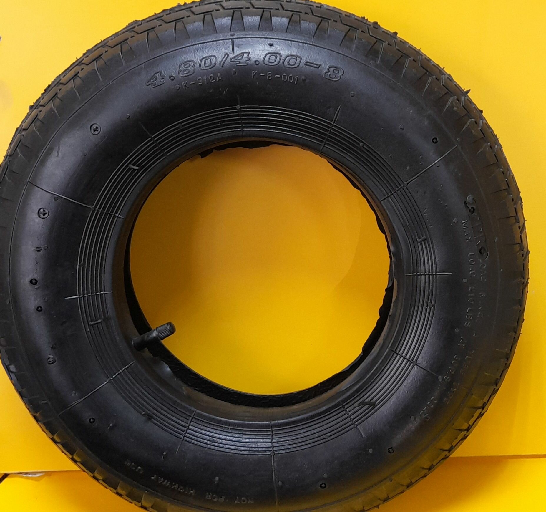 Покрышка+камера 4.80/4.00-8 для садовой тачки
